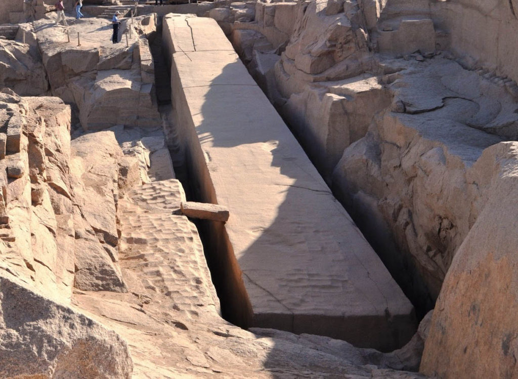 The Unfinished Obelisk, Granit Quarry in Aswan, How to Carve an Obelisk